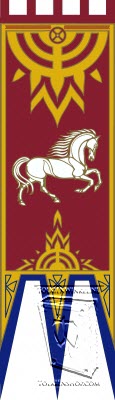 Rohan Great Hall banner (red)