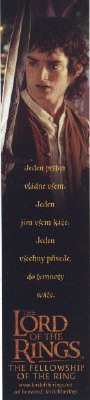 Frodo bookmark from Czech Republic