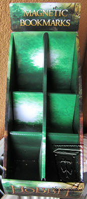 POS display for magnetic bookmarks