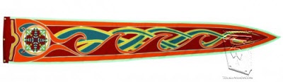 Banner of the Elves (red)