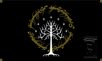 Lord Of The Rings Gondor Flag