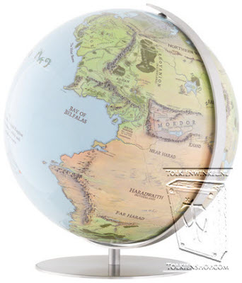 Middle-earth globe (large)