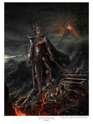 Jerry VanderStelt Sauron Fine Art Print