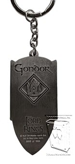 Shield of Gondor keychain