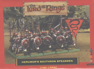Herumor's Southron Spearmen. LRB003 Harlequin