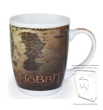 Map of The Hobbit mug