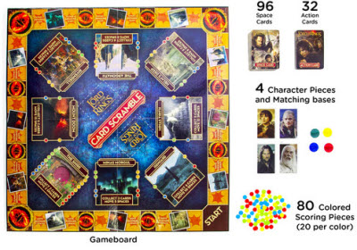 The Lord of the Rings Card Scramble