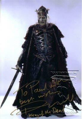 Paul Norell "King of the Dead" signed photo