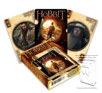 The Hobbit playing cards