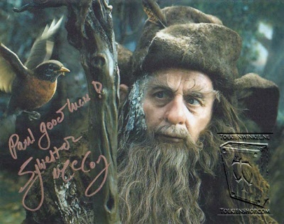 Sylvester McCoy "Radagast" signed photo