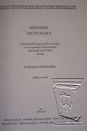 Ryszard Derdzinski, Sindarin Dictionary