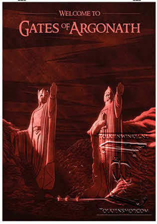 Welcome to the Gates of Argonath print
