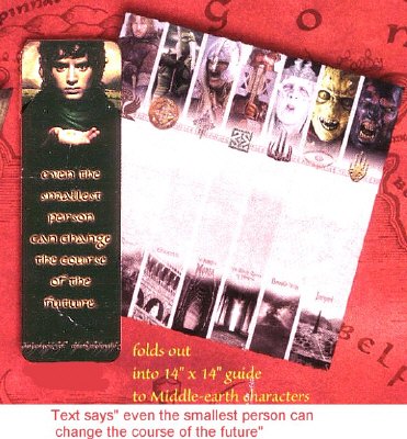 Frodo and the Ring bookmark